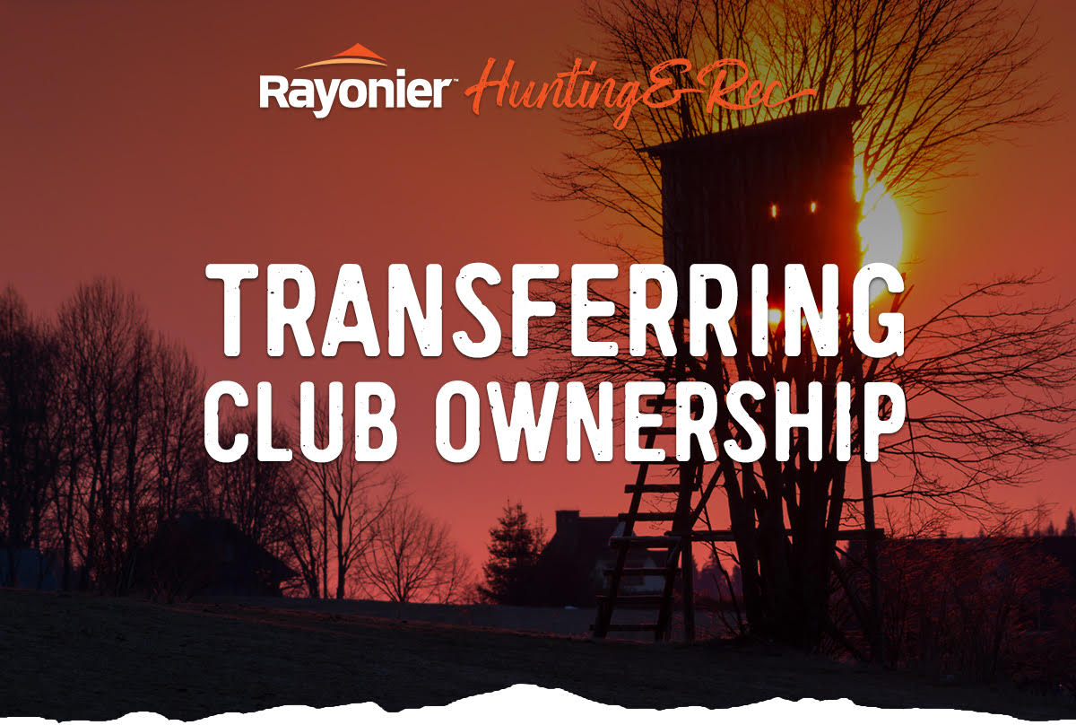 Rayonier Hunting | Learn More